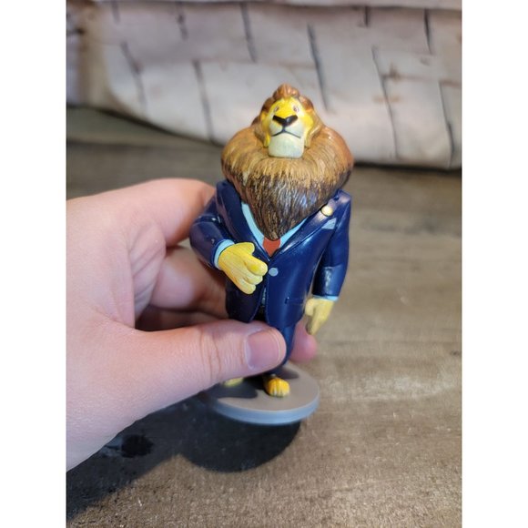 Disney | Toys | Zootopia Lionheart Mayor Toy Figure Disney Pixar | Poshmark